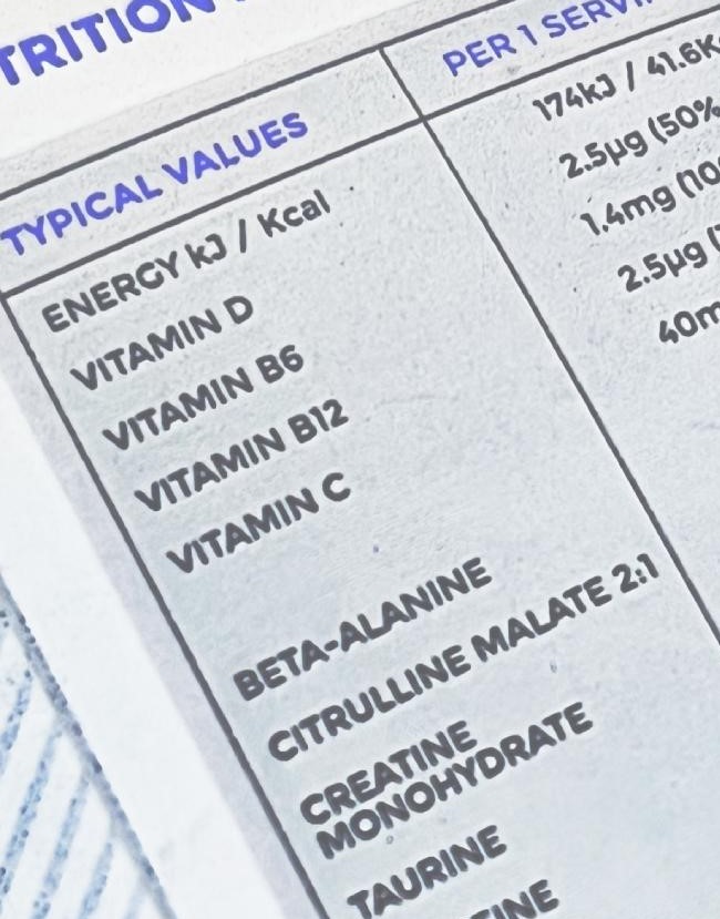 Ingredients - Pro-Form Nutrition